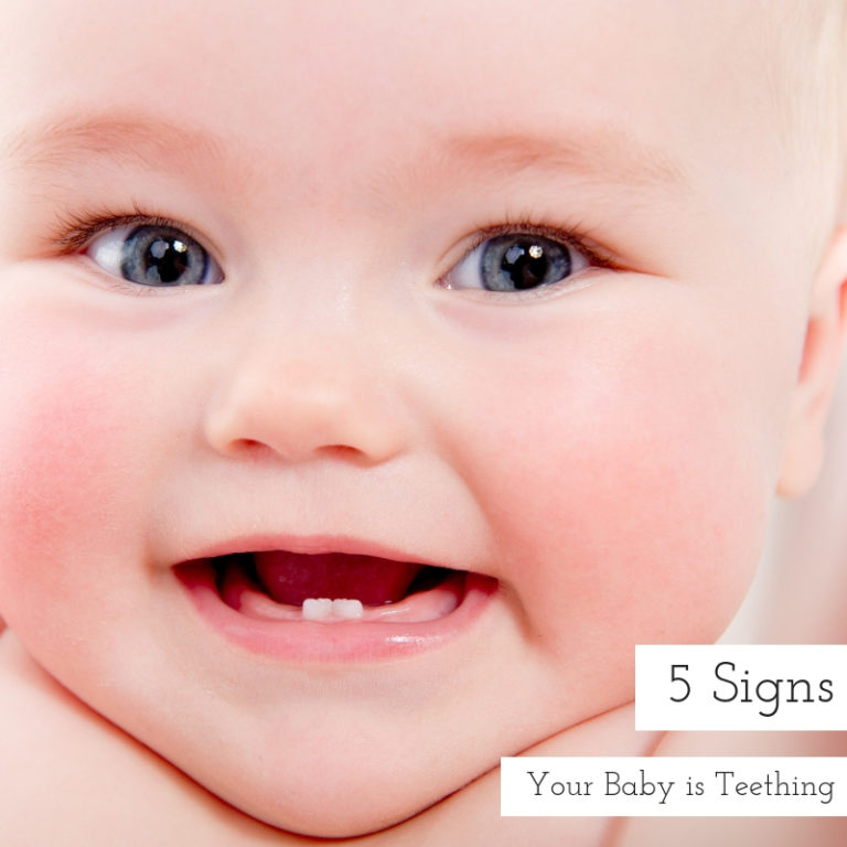 5 Signs Your Baby is Teething | Red Apple Pediatric Dental Team